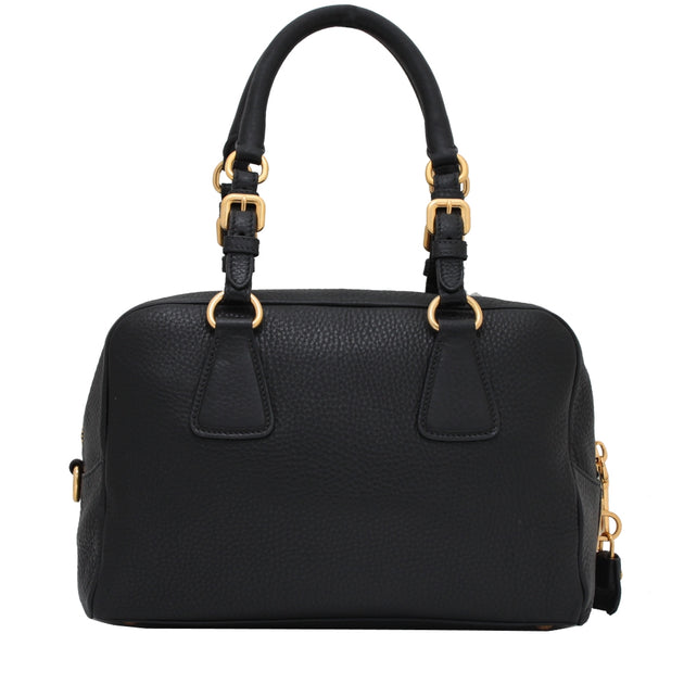 Prada B3091M Vitello Daino Leather Shoulder Tote Bag – PinkOrchard.com