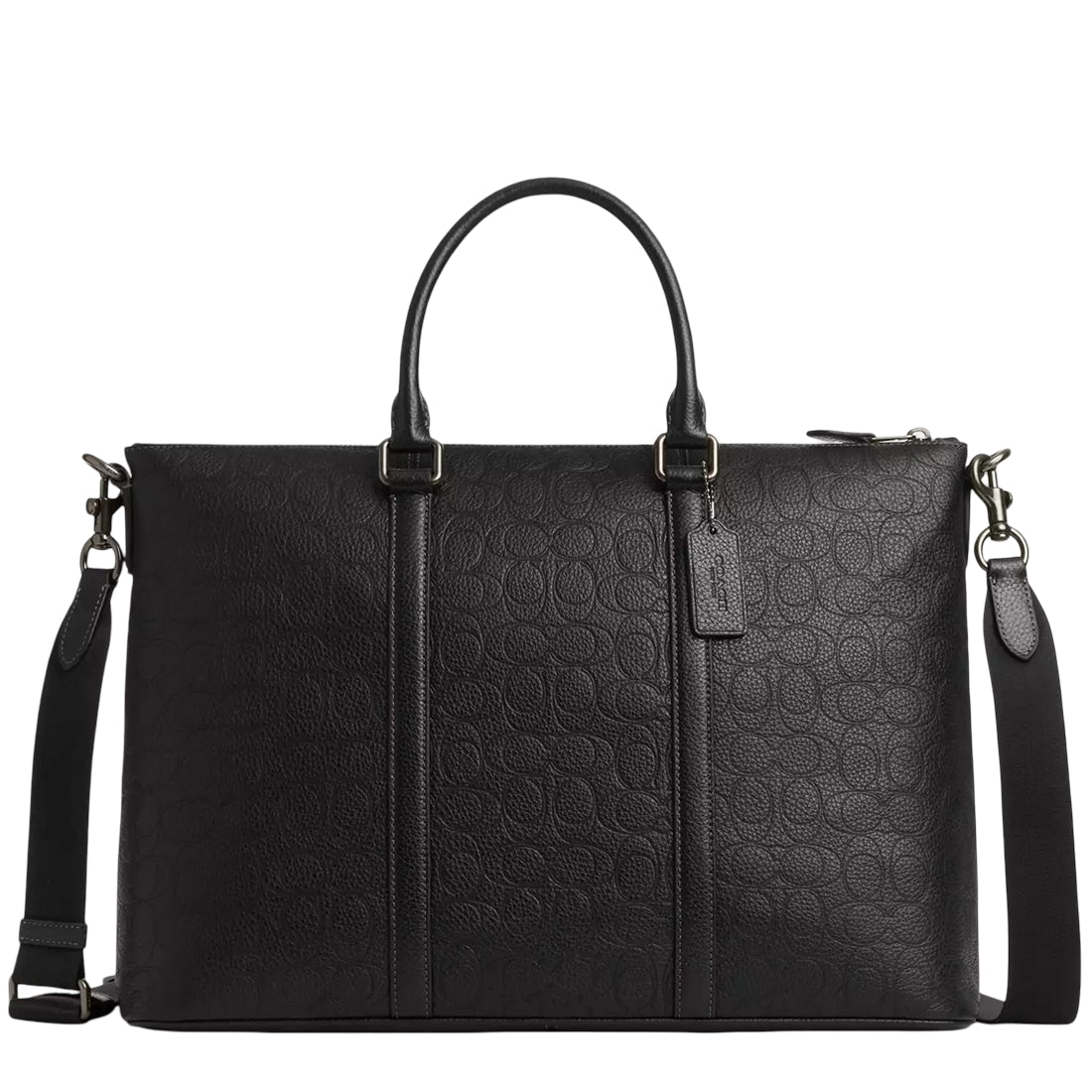 Coach Caleb Work Bag In Signature Leather CCF70 | Designer Bags Sale ...