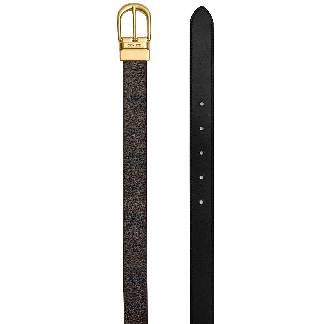 Buy Coach Classic Buckle Cut To Size Reversible Belt 25Mm in Brown ...