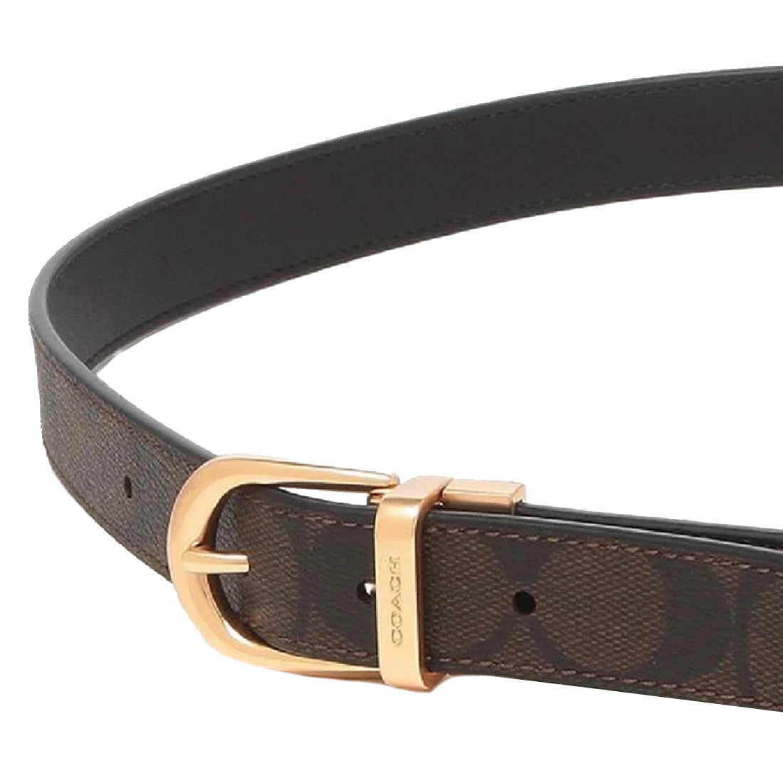 Buy Coach Classic Buckle Cut To Size Reversible Belt 25Mm in Brown ...