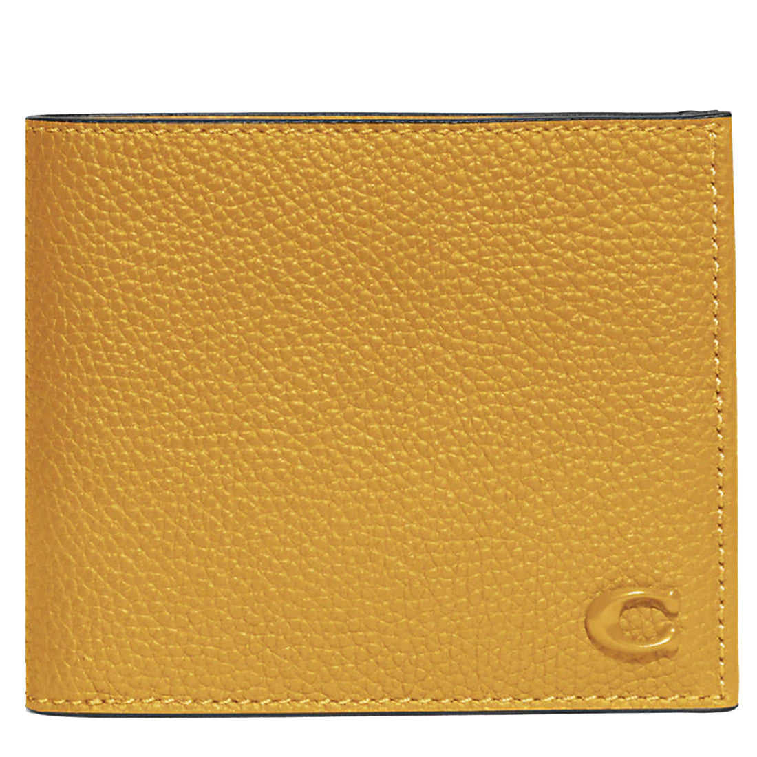 Buy Coach Double Billfold Wallet in Yellow Gold CC136 Online in ...