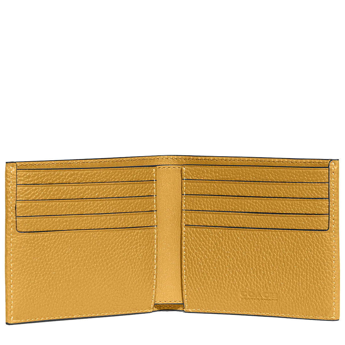 Buy Coach Double Billfold Wallet in Yellow Gold CC136 Online in ...