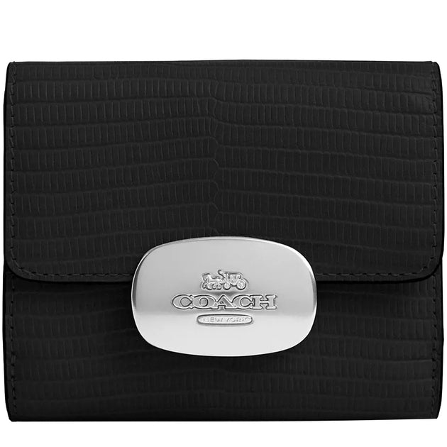 Buy Coach Eliza Small Wallet in Black CR395 Online in Singapore ...