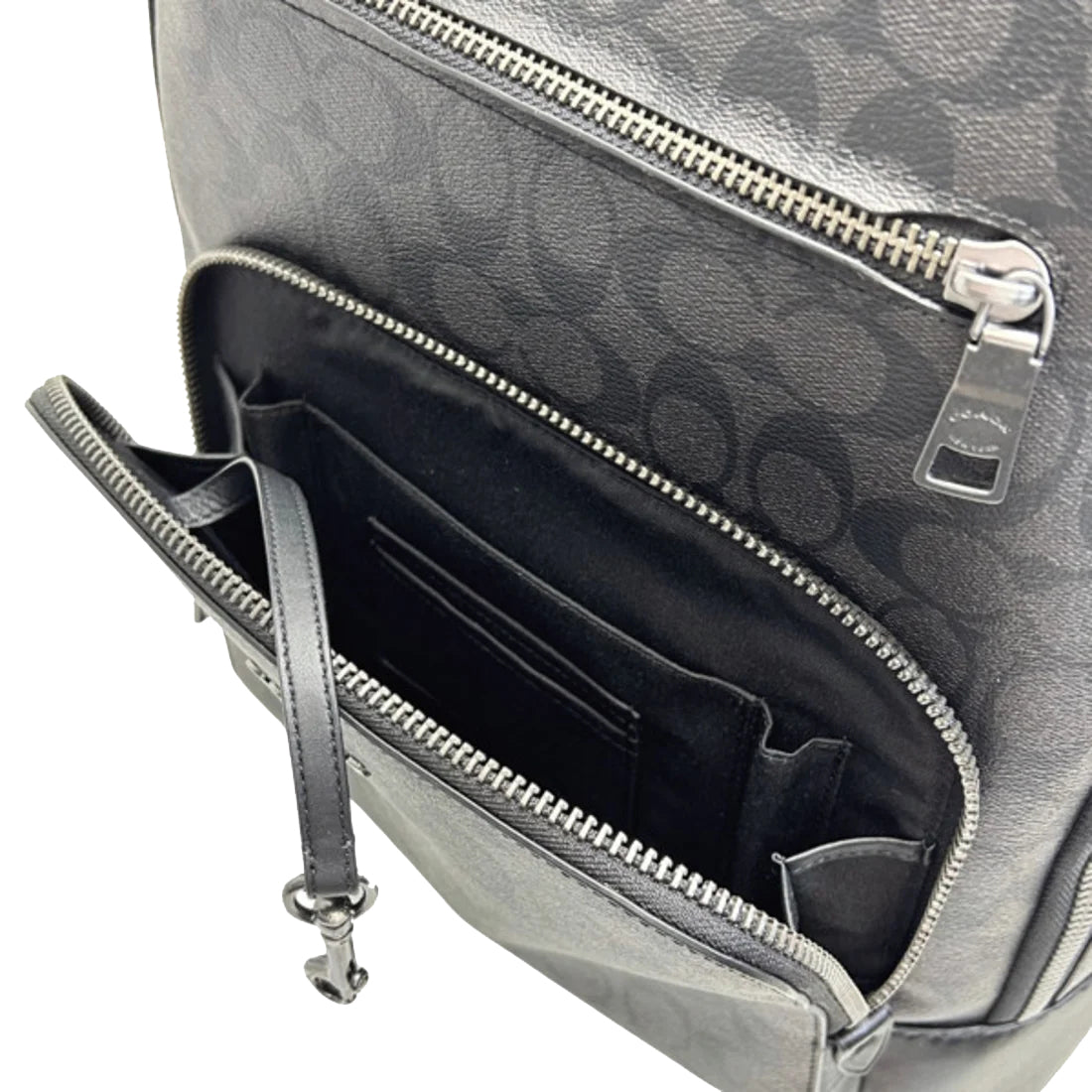 Buy Coach Ethan Backpack Bag In Signature Canvas in Black CL962 Online ...