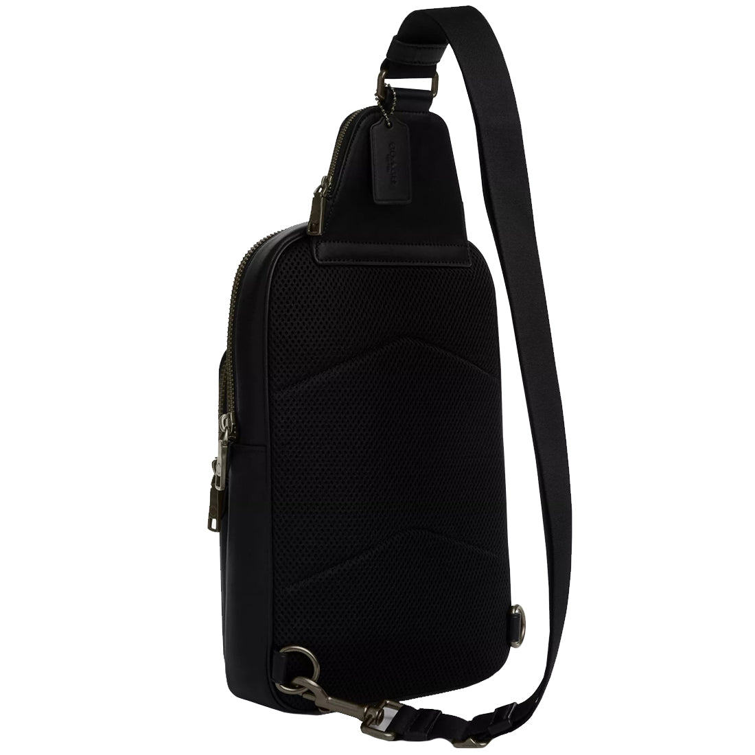 Buy Coach Ethan Pack Bag In Signature Canvas in Black/Black CO910 ...