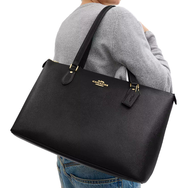 Buy Coach Gallery Tote Bag in Black CV402 Online in Singapore ...