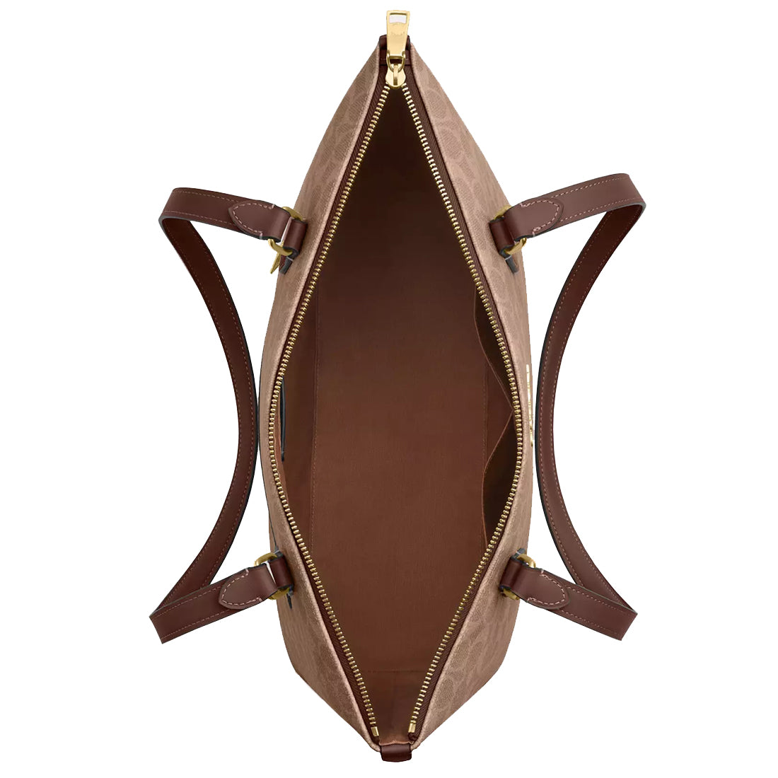 Buy Coach Gallery Tote Bag In Signature Canvas in Tan/ Brown CW381 ...