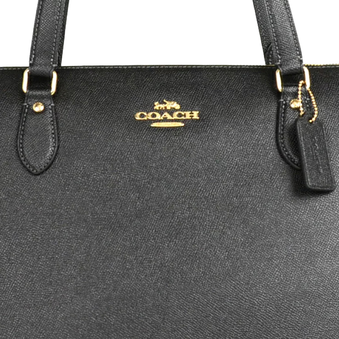 Coach Gallery Tote Bag in Black CH285 – PinkOrchard.com