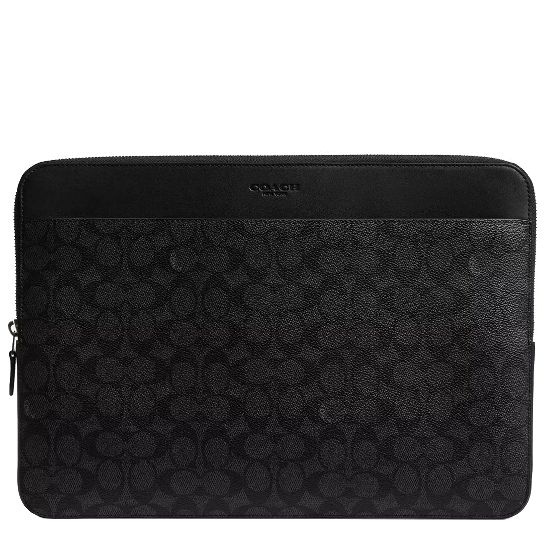 Buy Coach Laptop Case In Signature Canvas in Charcoal/ Black CW378 ...