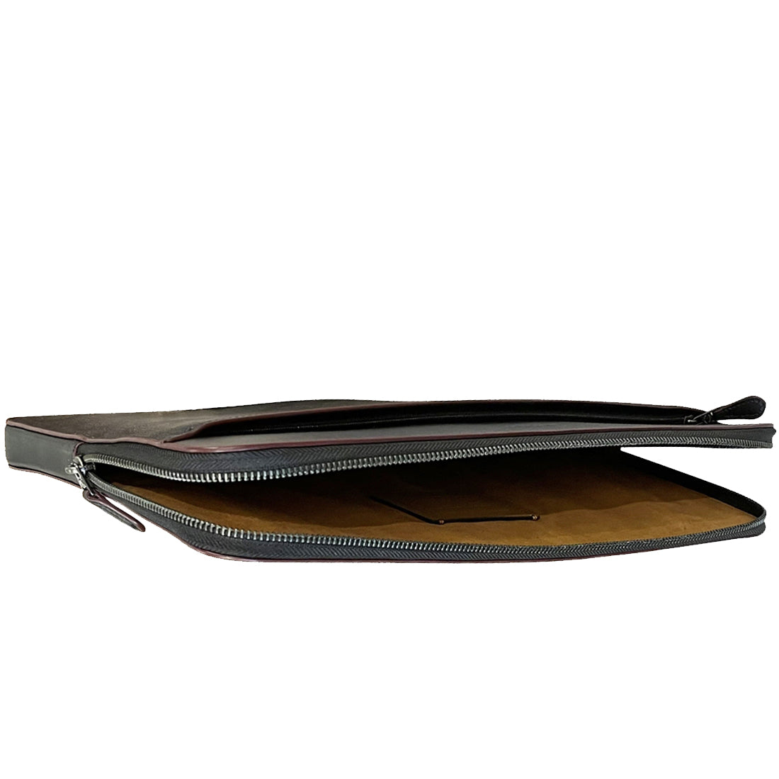 Buy Coach Laptop Case In Signature Canvas in Black/ Black/ Oxblood ...