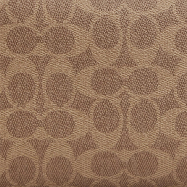 Coach Large Travel Kit In Signature Canvas - Tan/ Black CAR19 ...