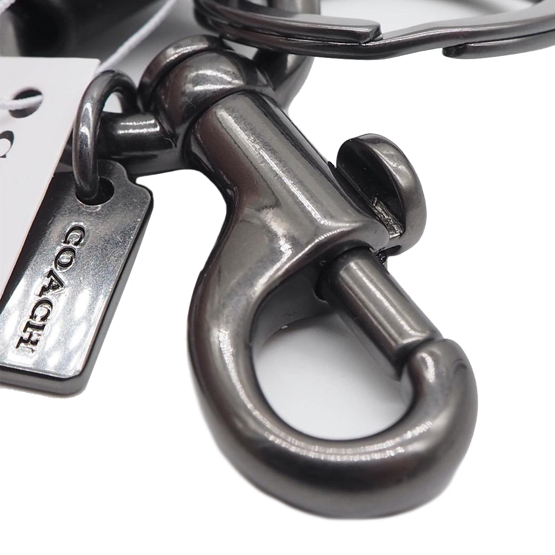 Buy Coach Loop Key Fob In Signature Canvas in Charcoal CJ748 Online in ...