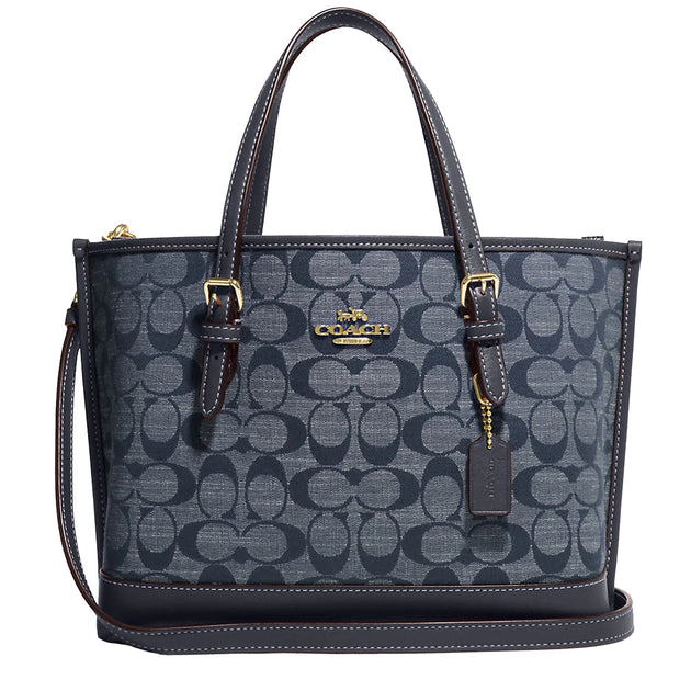 Coach Mollie Tote Bag 25 In Signature Chambray in Denim Multi CH228 ...