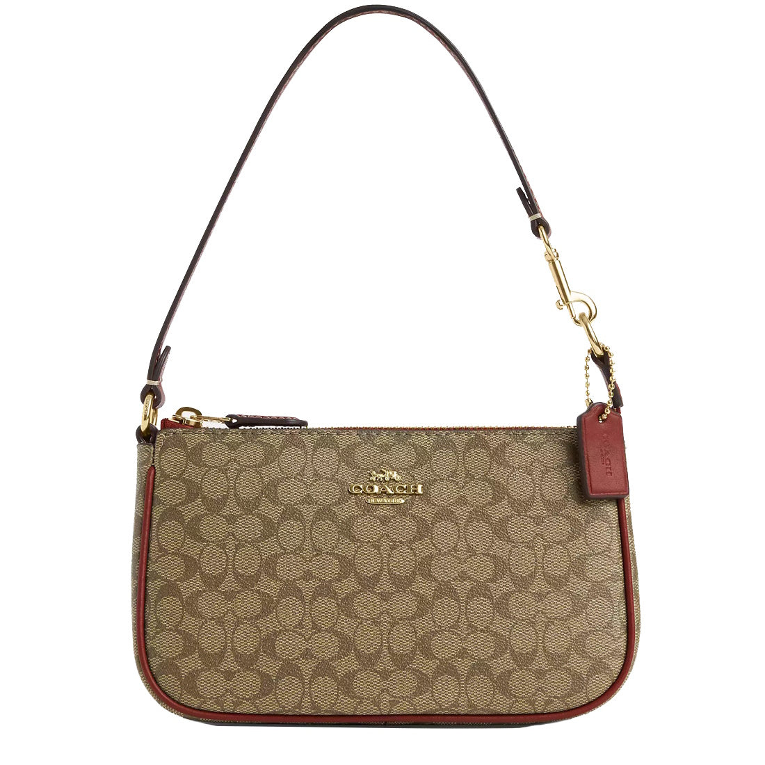 Buy Coach Nolita 19 Wristlet/ Top Handle/ Clutch Bag In Colorblock ...