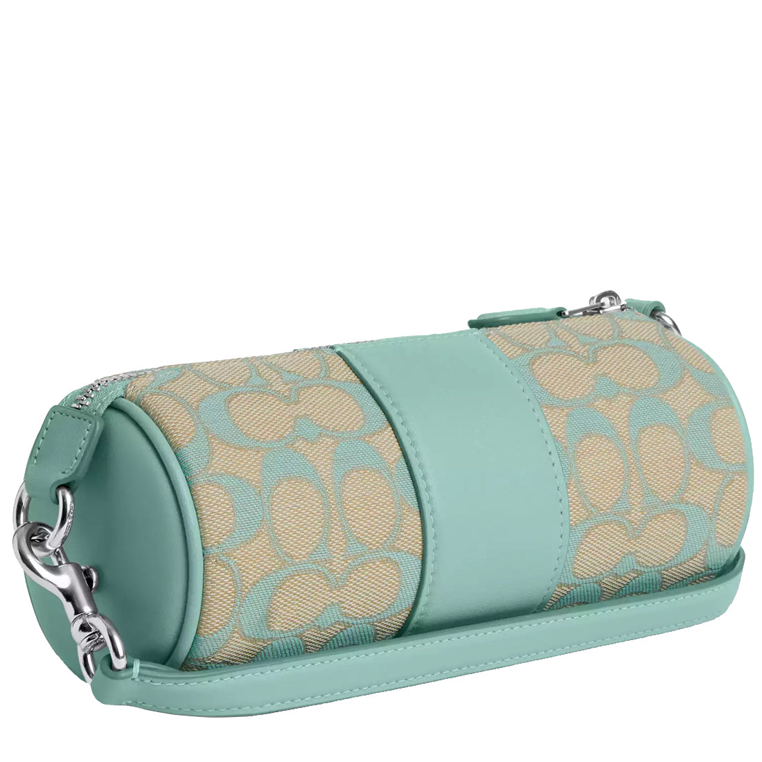 Buy Coach Nolita Barrel Bag In Signature Jacquard in Faded Blue CU003 ...