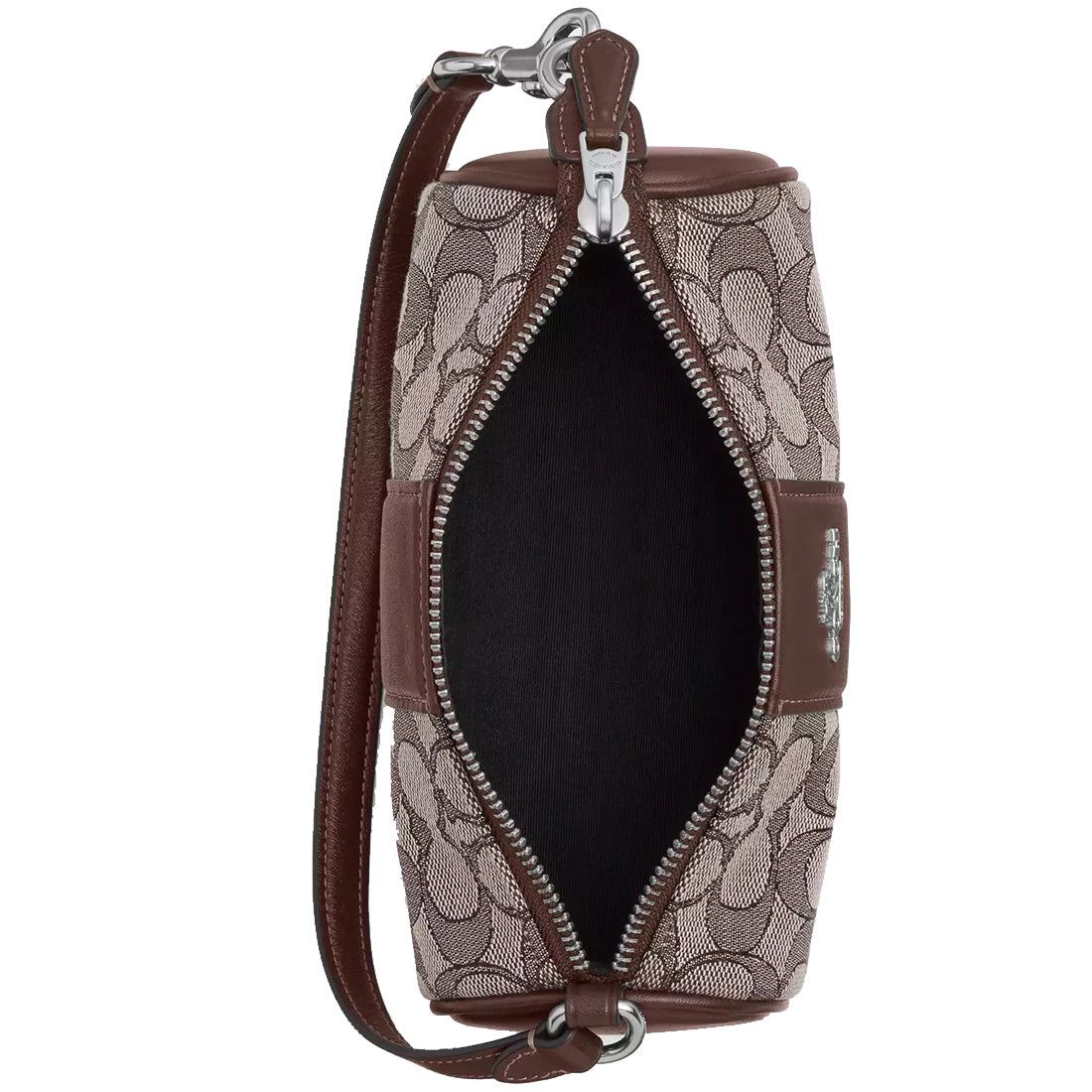 Buy Coach Nolita Barrel Bag In Signature Jacquard in Oak/ Maple CU989 ...