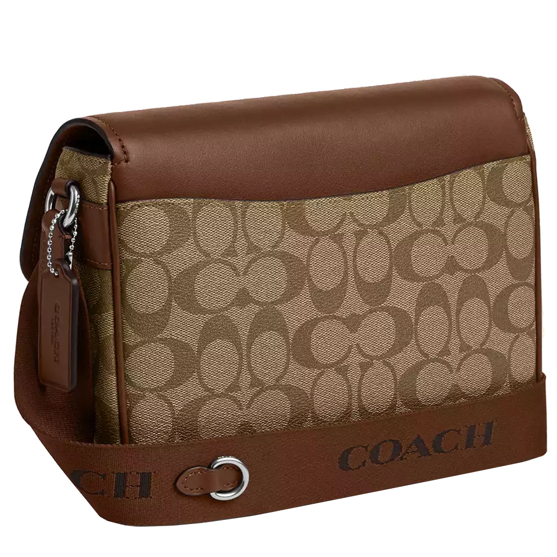 Buy Coach Pace Messenger Bag In Signature Canvas in Khaki/ Saddle CR131 ...