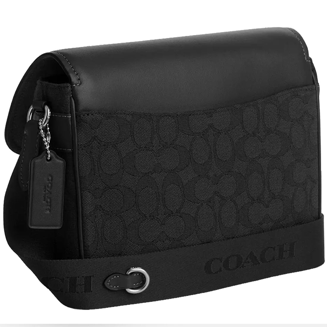 Buy Coach Pace Messenger Bag In Signature Jacquard in Black CT818 ...
