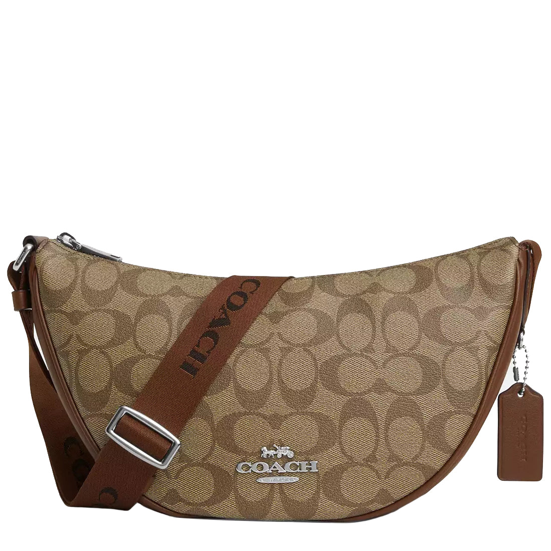 Buy Coach Pace Shoulder Bag In Signature Canvas in Khaki Saddle CT643 ...