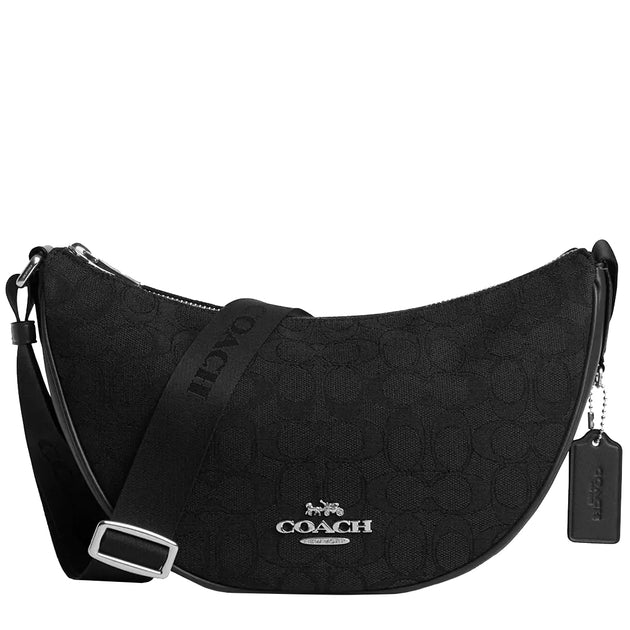 Buy Coach Pace Shoulder Bag In Signature Jacquard in Black CT822 Online ...