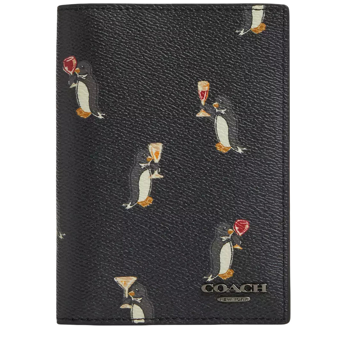 Coach Passport Card Case With Penguin Print CCP94 | Designer Bags Sale ...
