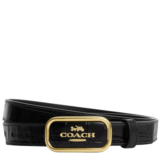 Buy Coach Signature Buckle Cut To Size Reversible Morgan Belt, 25 Mm in ...