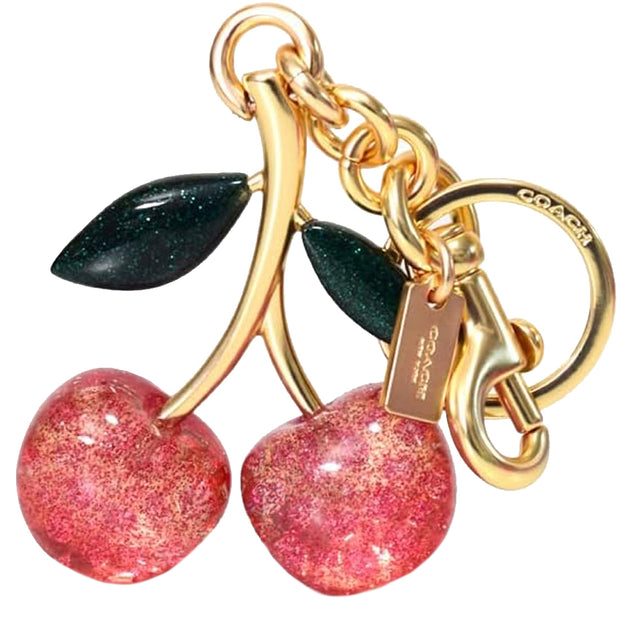 Buy Coach Signature Cherry Bag Charm in Pink Multi 88547 Online in ...