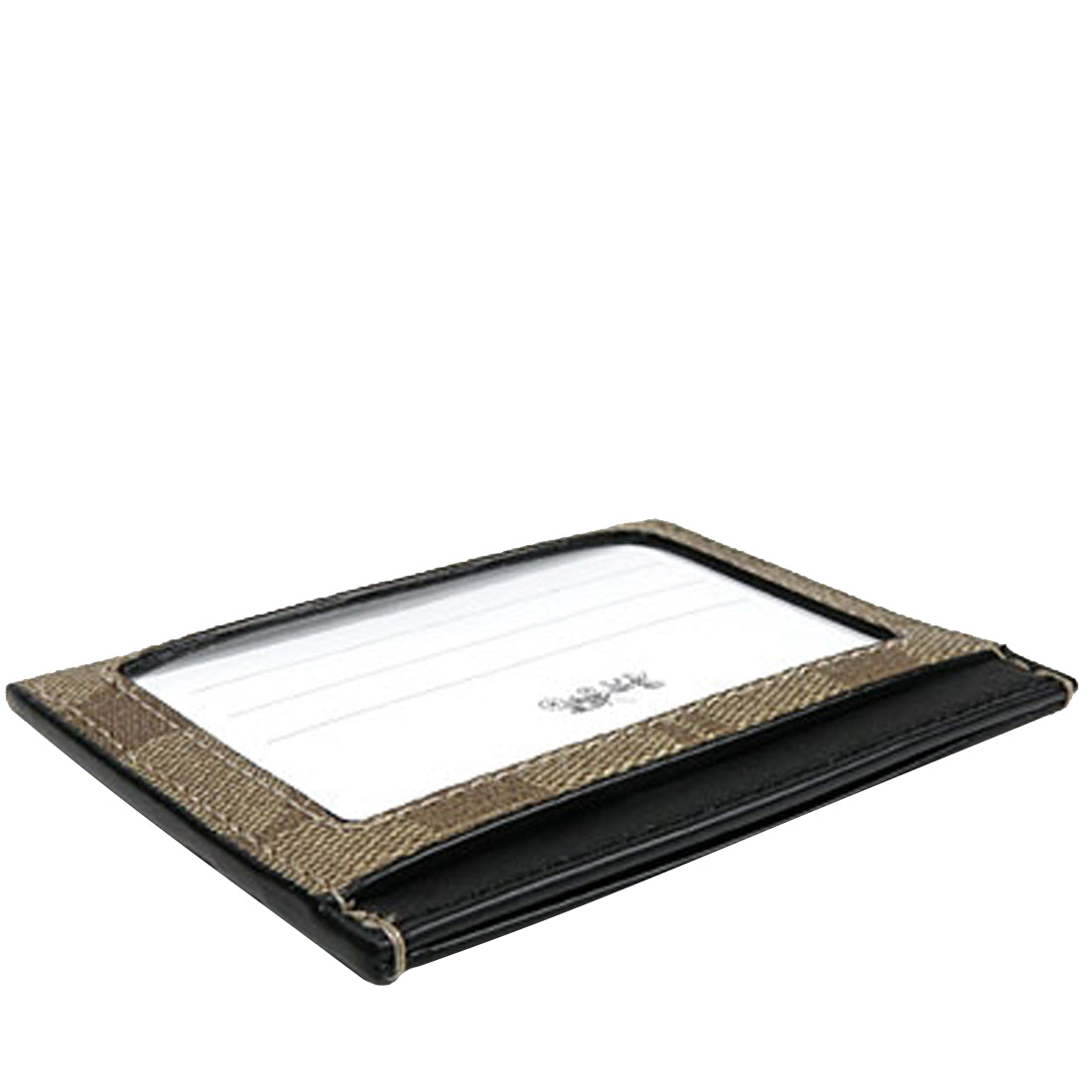 Coach Slim Id Card Case In Signature Canvas in Tan 58110 – PinkOrchard.com