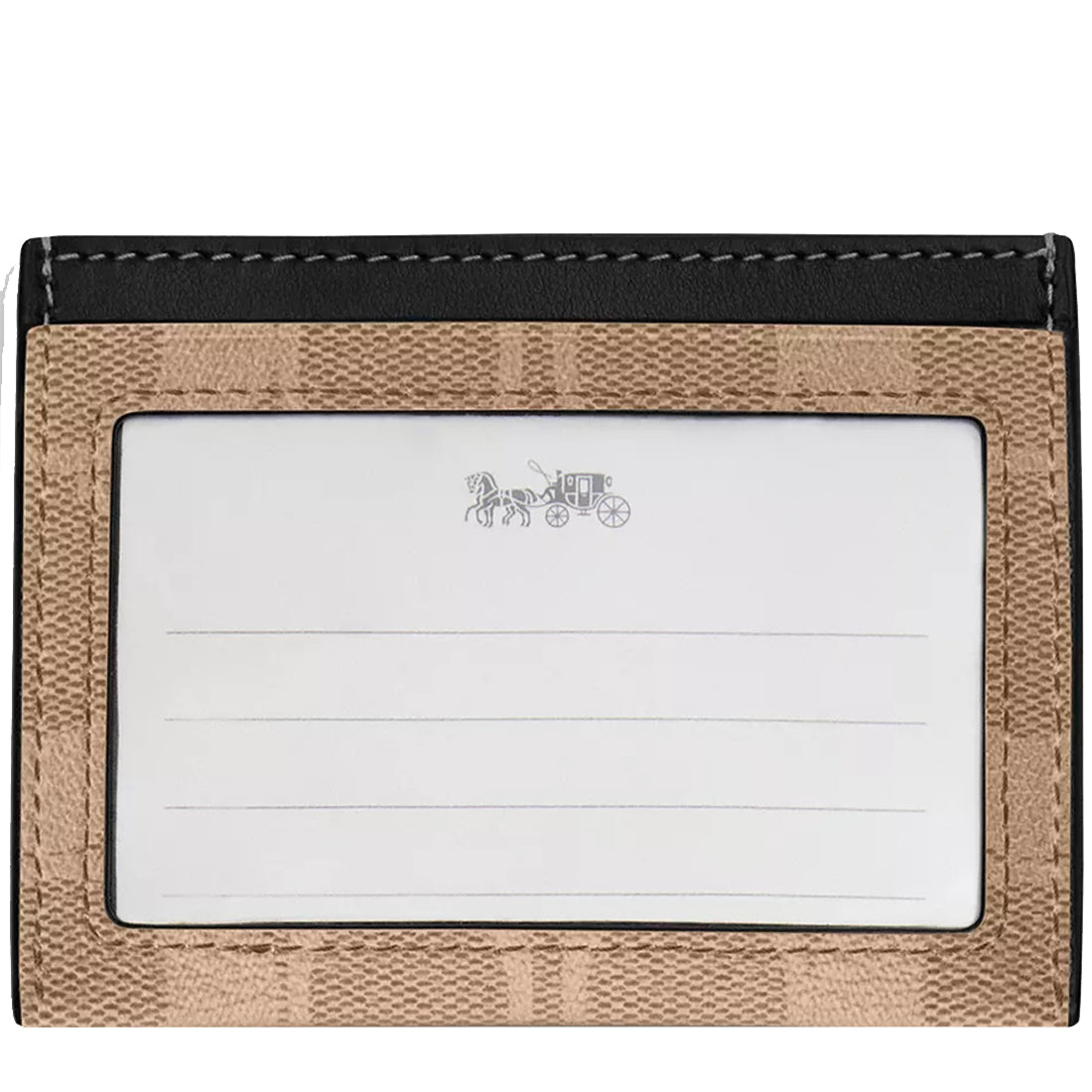 Buy Coach Slim Id Card Case In Signature Canvas In Tan CQ031 Online in ...