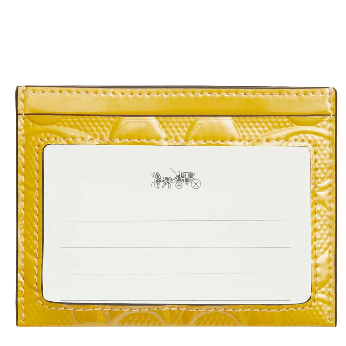 Buy Coach Slim Id Card Case In Signature Leather in Gold CU119 Online ...
