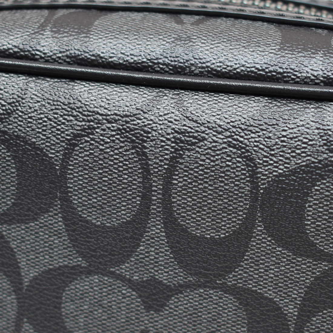 Buy Coach Travel Kit Bag In Signature Canvas In Charcoal/ Black 2515 ...