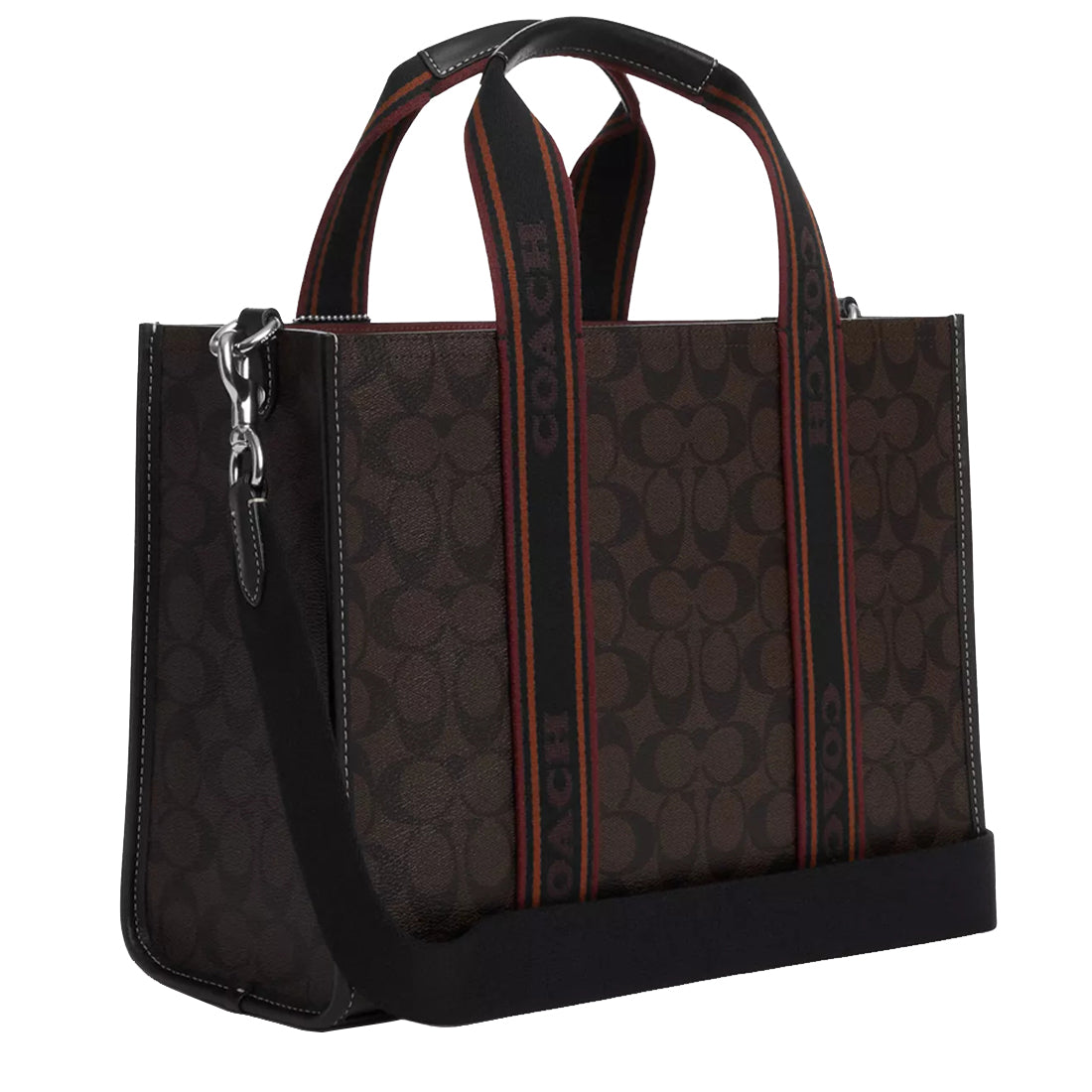 Buy Coach Smith Tote Bag In Signature Canvas in Brown/ Multi CN058 ...