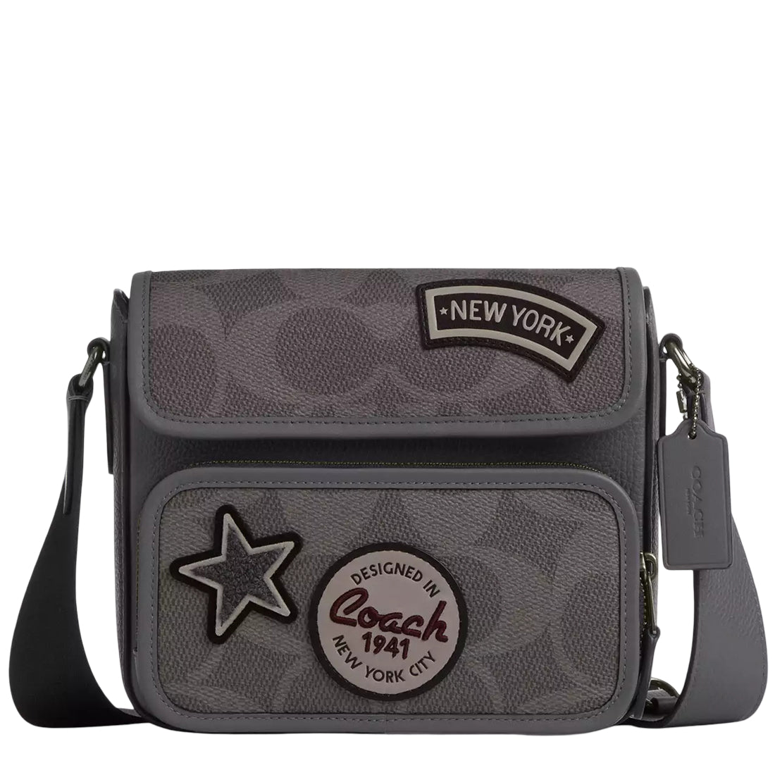 Coach Sullivan Flap Crossbody Bag In Maxi Signature Canvas - CCG29 ...