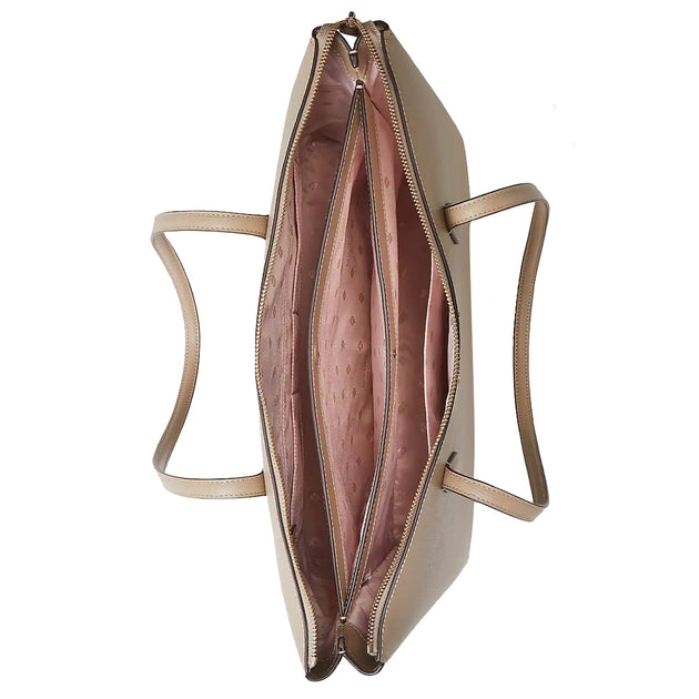 Kate Spade All Day Large Zip-Top Tote Bag in Timeless Taupe pxr00387 ...