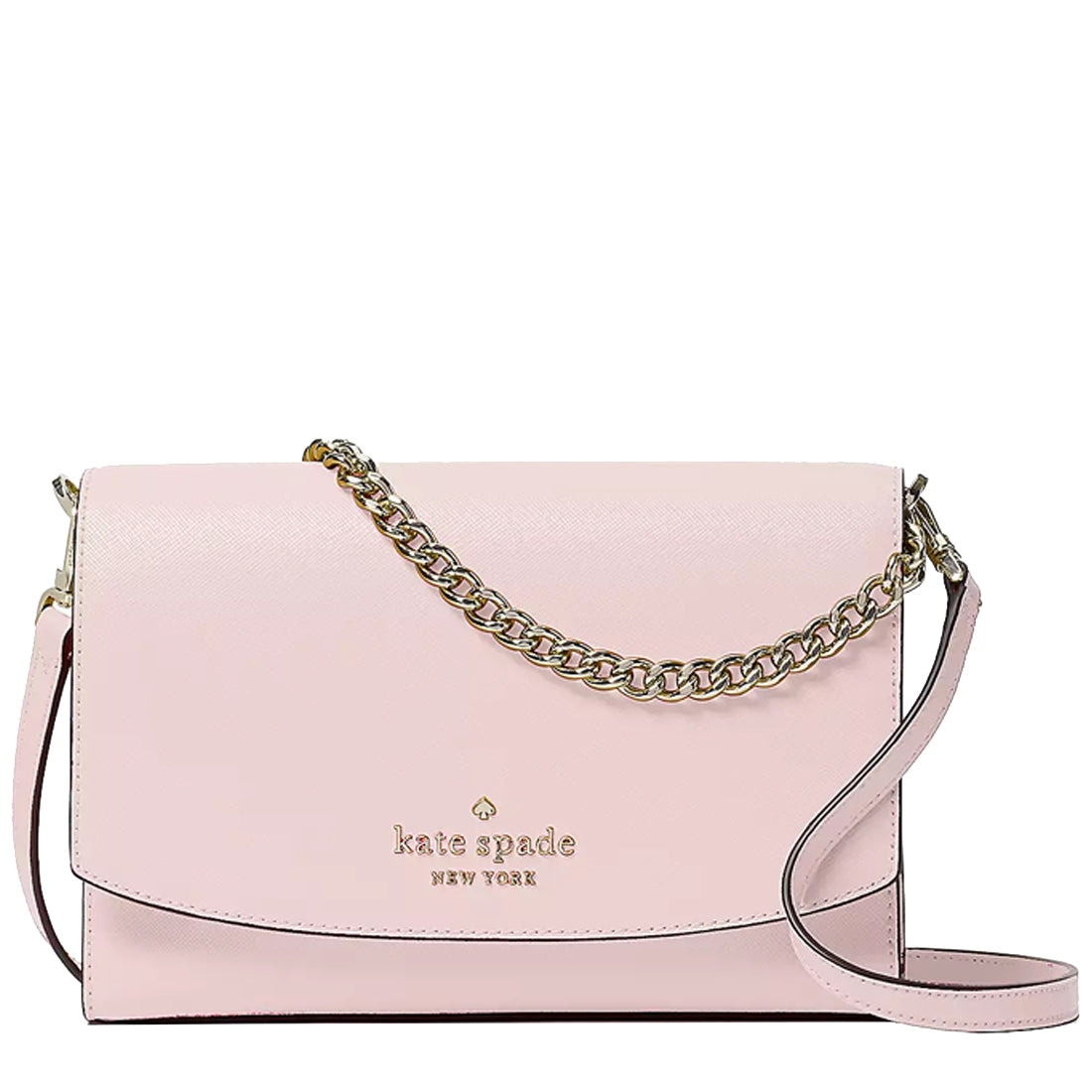 Buy Kate Spade Carson Convertible Crossbody Bag in Chalk Pink wkr00119 ...