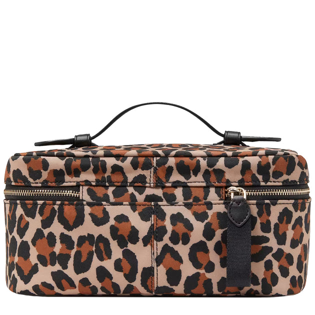 Buy Kate Spade Chelsea Spotted Leopard Travel Cosmetic Bag in Brown ...