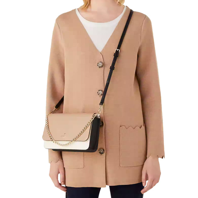 Buy Kate Spade Madison Flap Convertible Crossbody in Toasted Hazelnut ...