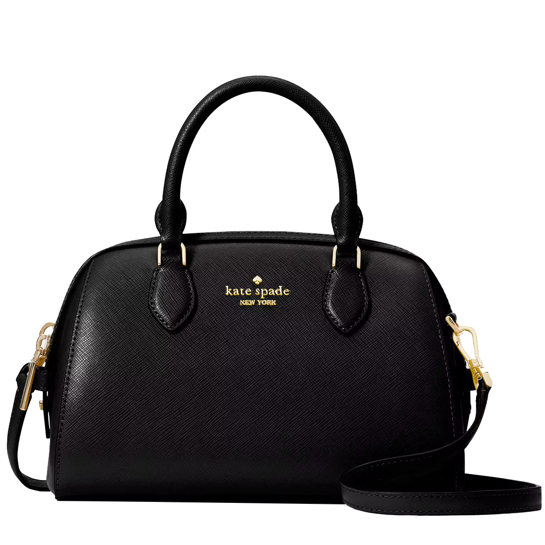 Buy Kate Spade Madison Saffiano Leather Duffle Crossbody Bag KF493 ...