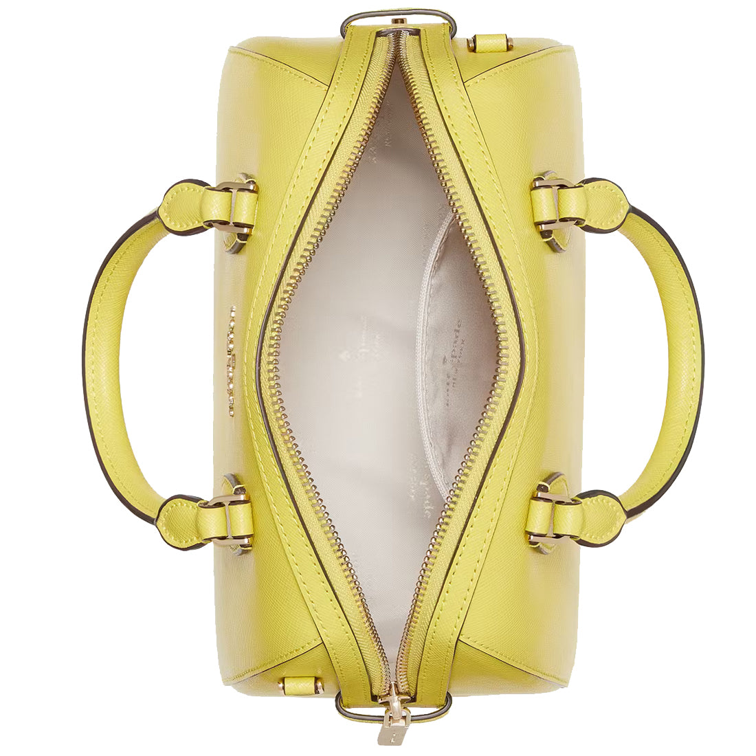 Buy Kate Spade Madison Saffiano Leather Duffle Crossbody Bag in Lime ...