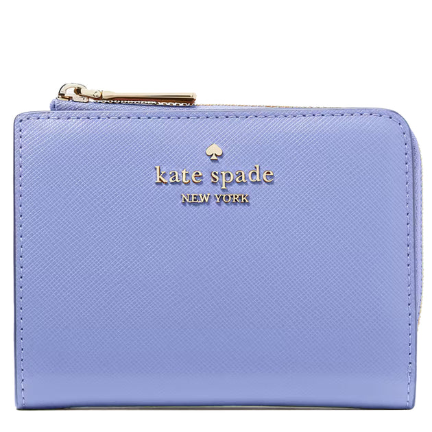 Buy Kate Spade Madison Small L Zip Wallet in Frosted Blueberry KH615 ...
