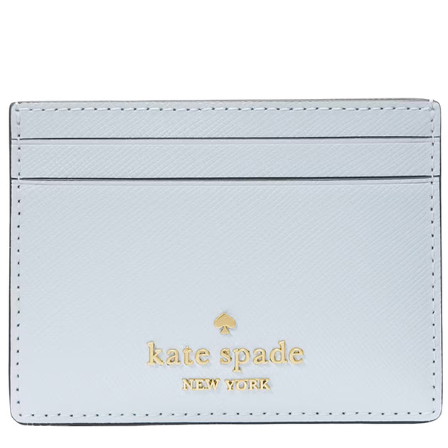 Kate Spade Madison Small Slim Card Holder - Watercolor Blue KI368 ...