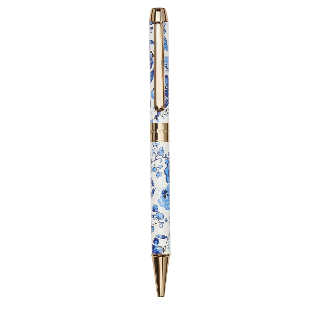 Buy Kate Spade Peacock Floral Ballpoint Pen in Medium Blue K242747 ...