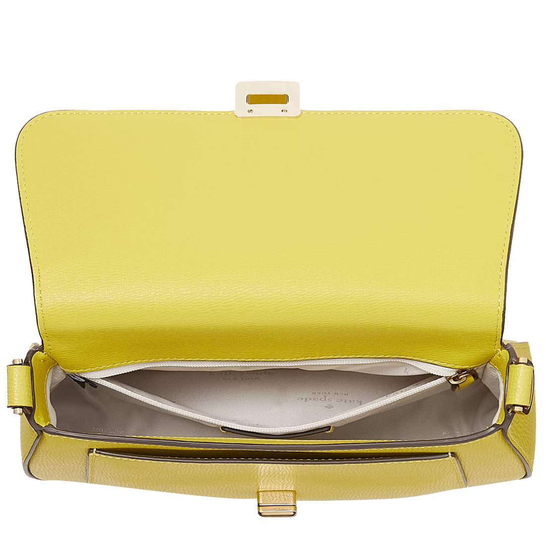 Buy Kate Spade Pheobe Small Flap Crossbody Bag In Lime Slice KF554 ...
