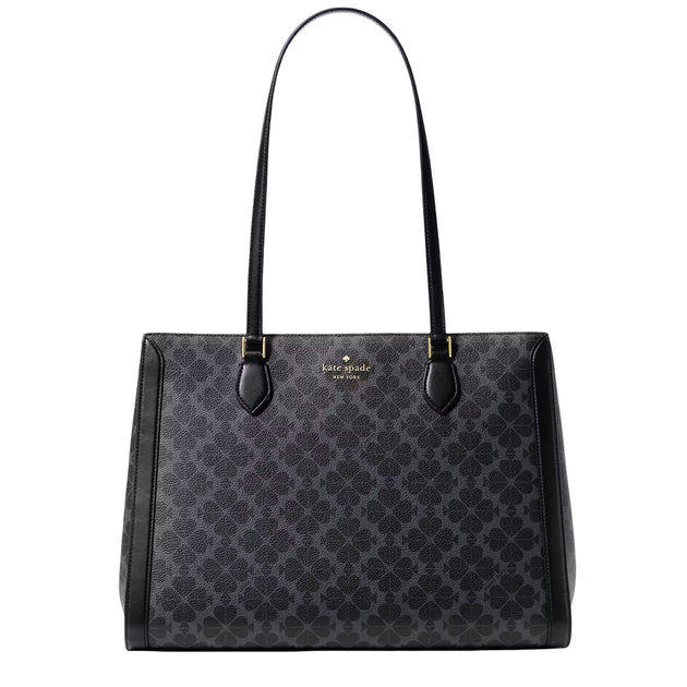 Kate Spade Signature Spade Flower East West Large Laptop Tote KI791 ...