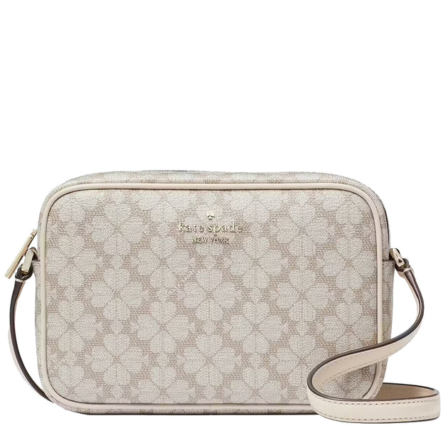 Buy Kate Spade Signature Spade Flower Mini Camera Bag in Dark Mushroom ...