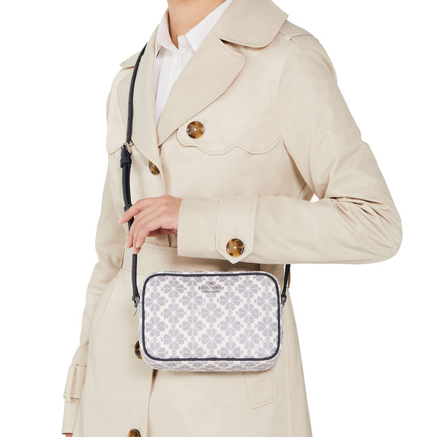 Buy Kate Spade Signature Spade Flower Mini Camera Bag in Navy Multi ...