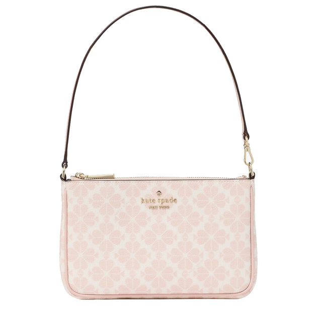 Buy Kate Spade Spade Flower Convertible Wristlet Bag in Rose Smoke ...