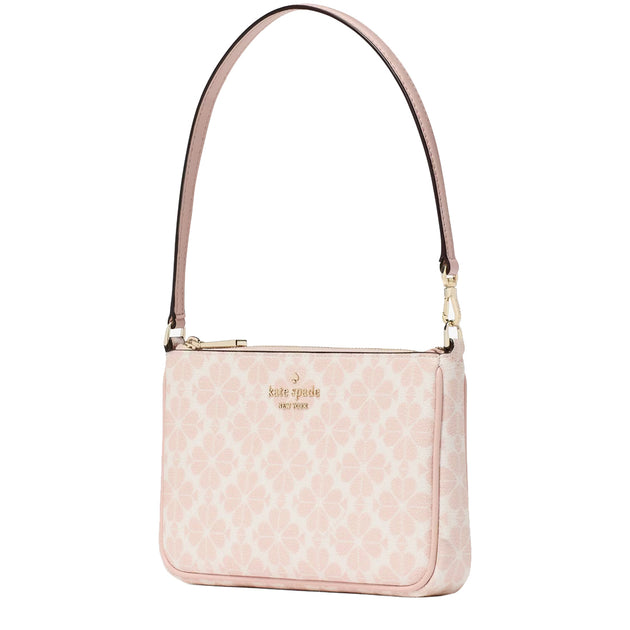 Buy Kate Spade Spade Flower Convertible Wristlet Bag in Rose Smoke ...