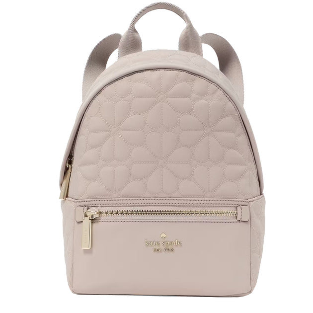 Buy Kate Spade Spade Flower Quilted Fabric Small Backpack Bag in Cozy ...