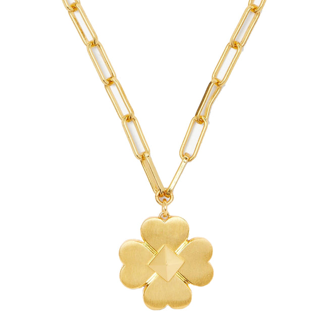 Buy Kate Spade Spades & Studs Pendant Necklace in Gold kd775 Online in ...